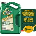 Quaker State Ultimate Protection Full Synthetic 0W-20 Motor Oil, 5 ...
