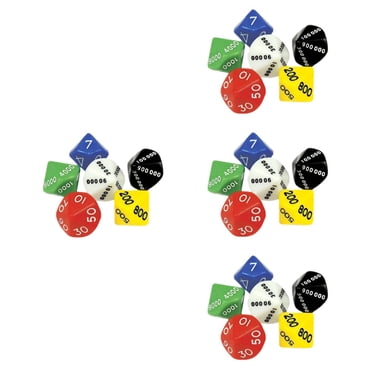 50 or 100 Pack of Bulk Six Sided Dice|D6 Standard 16mm|Great for Board ...
