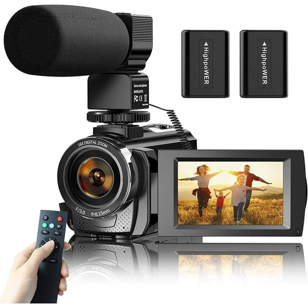 Video Camera Camcorder for YouTube Vlogging Digital Camera Recorder FHD ...