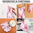 4 Pack Printed Kitchen Dish Towels Soft and Absorbent Dish Cloths ...