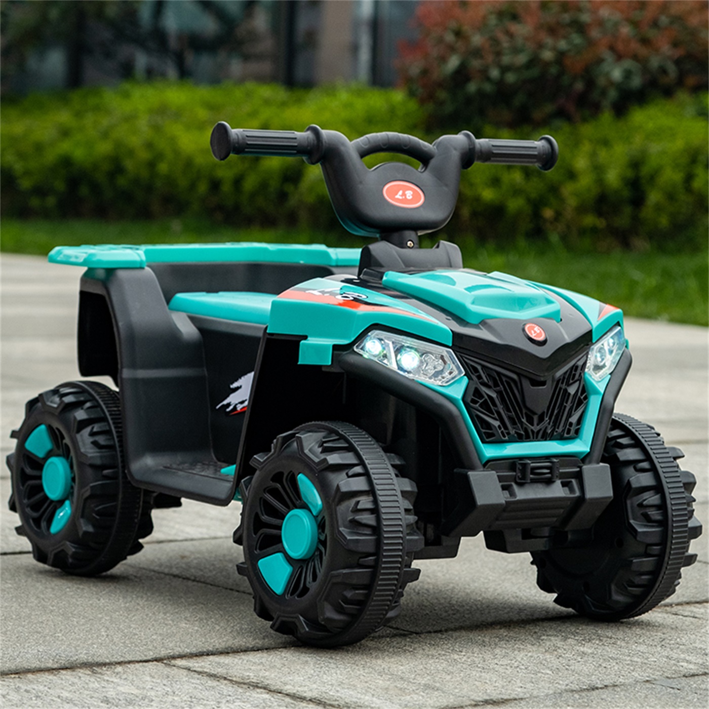 iRerts Green 6V Battery Powered Ride on Cars, Ride on Toys for Toddlers ...