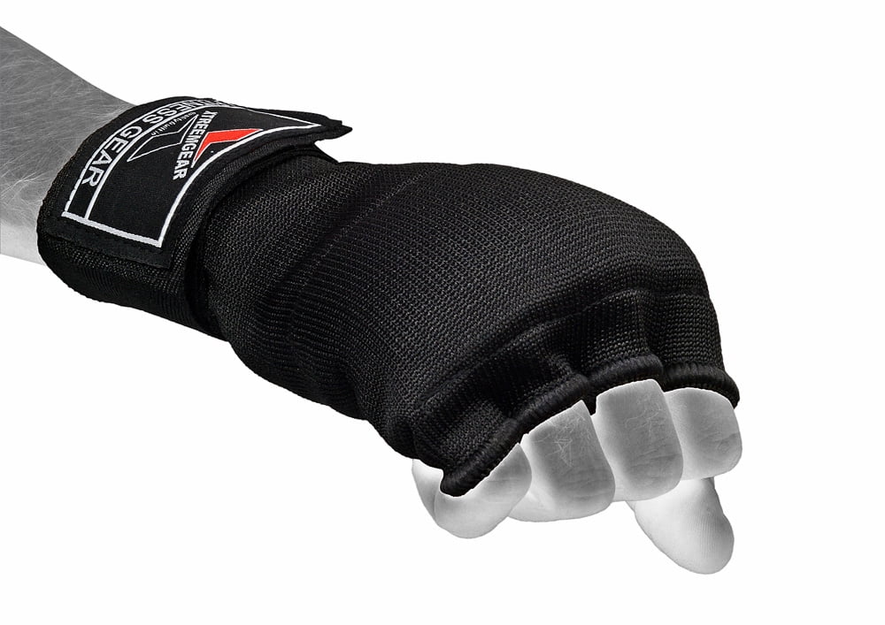 Boxing Fist Inner Hand Wraps Padded Gloves MMA Wrist Fight Long Strap ...