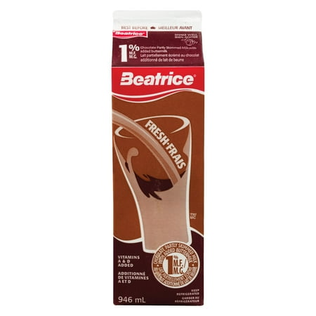Beatrice Chocolate Milk 946mL, Bea Choc Milk 946mL - Walmart.ca