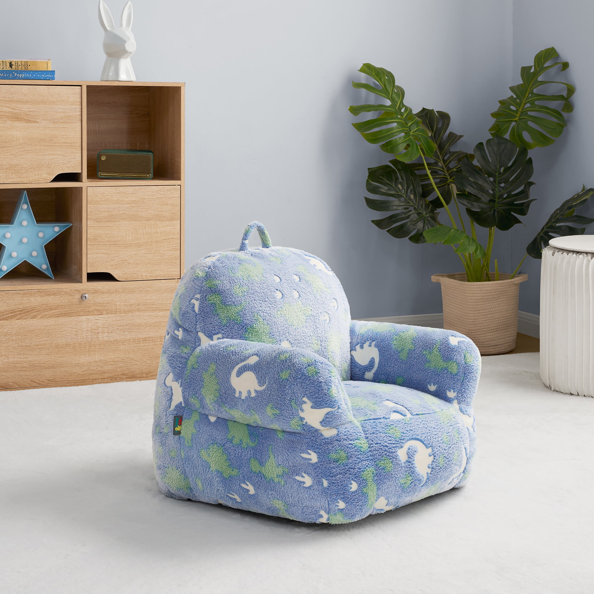 Click here for Lounge & Co Dino Glow In The Dark Foam Filled Chai... prices