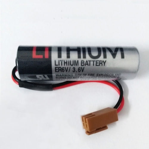 TOSHIBA ER6V/3.6V 2000mah Lithium PLC Battery Pack for PLC CNC with ...