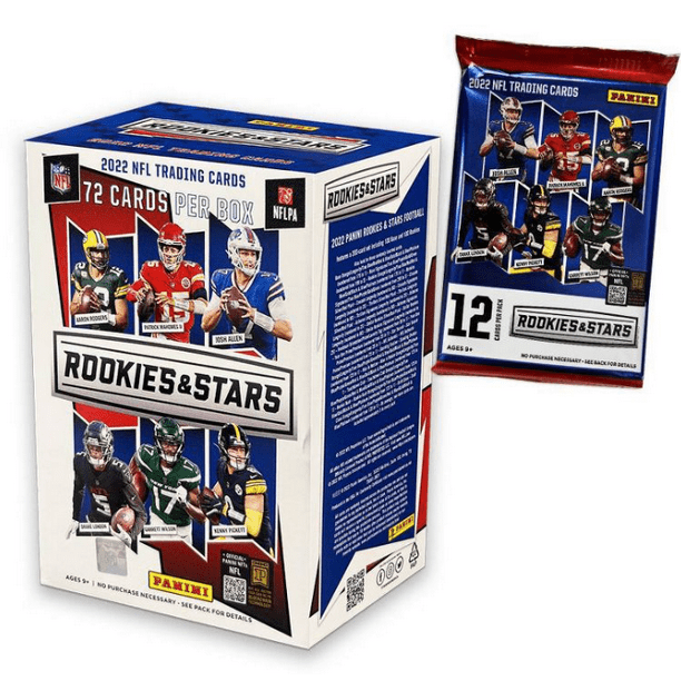 2022 Panini NFL Rookies & Stars Football Trading Card Blaster Box ...