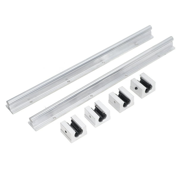 Linear Motion Rail Sliding Block Set,6Pcs Linear Motion Guide Guide Rail Slide Block Set Linear ...