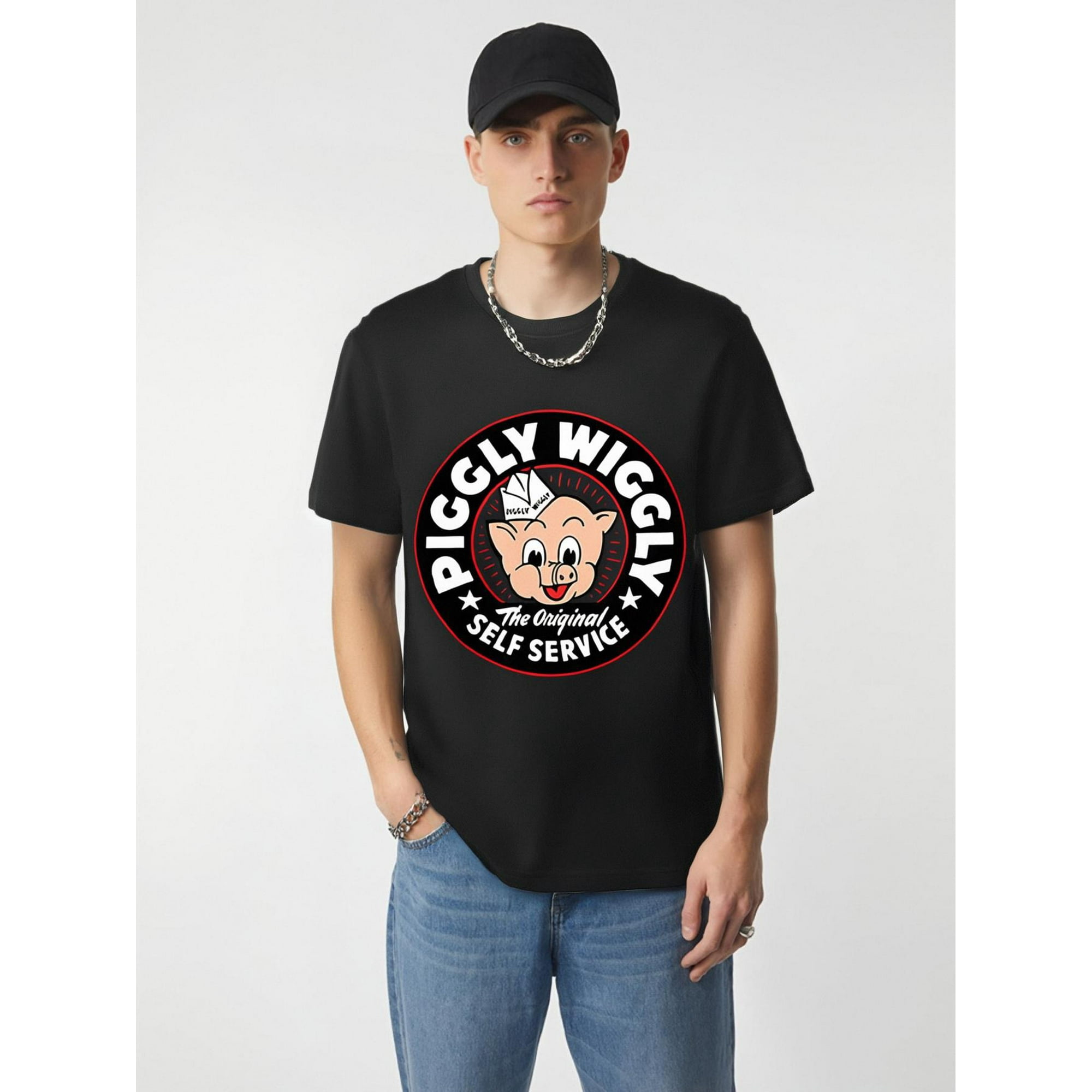 Click here for Generic Piggly Wiggly - T-Shirt Funny Mens Short S... prices