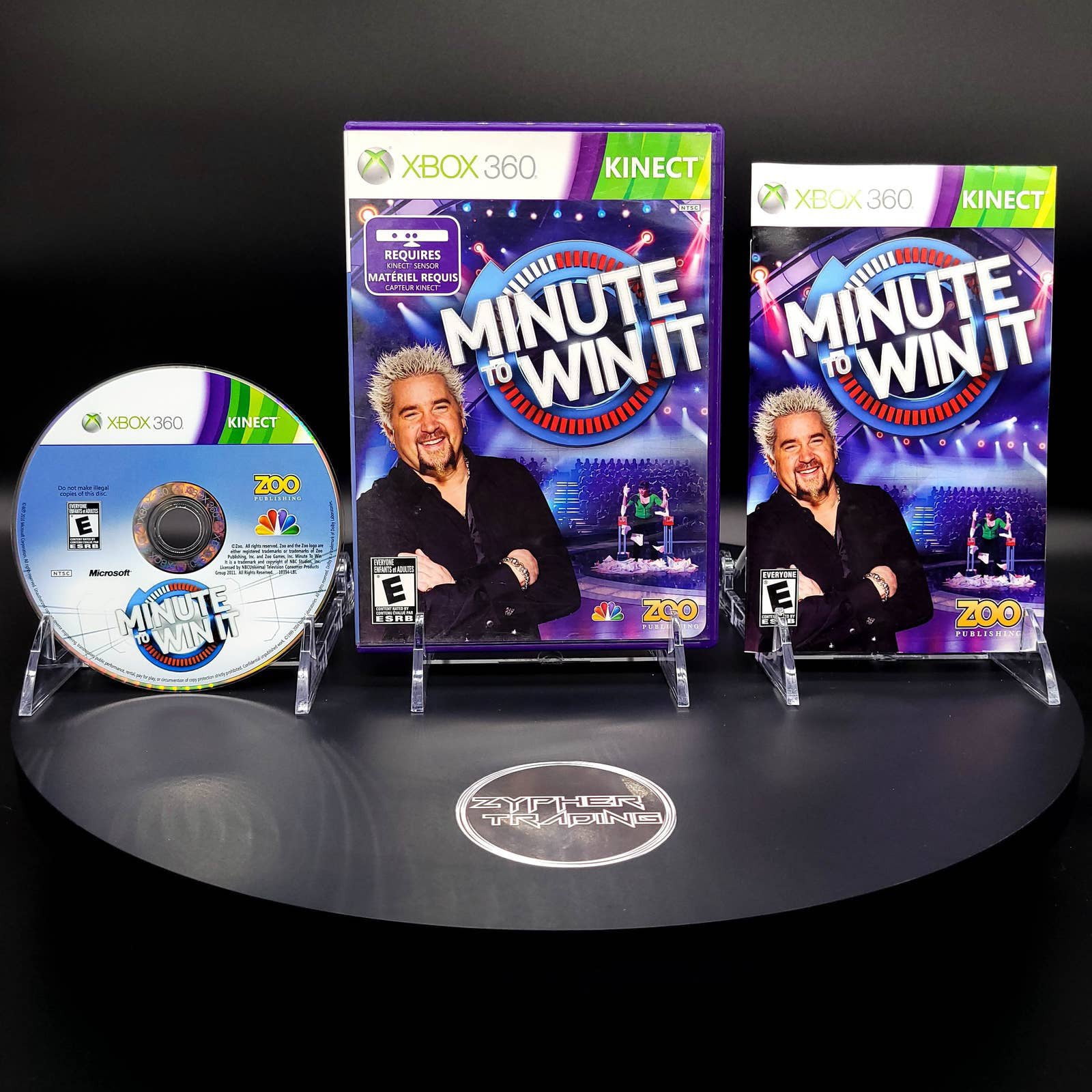 Restored Minute To Win It Microsoft Xbox 360 Kinect (Refurbished ...