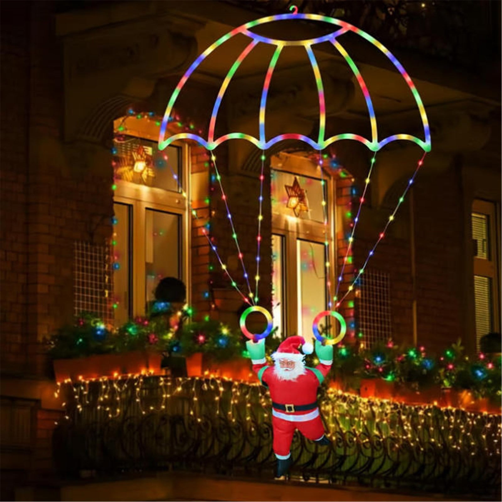 Click here for Yhuaoa Christmas Decorations Santa Claus Parachute... prices