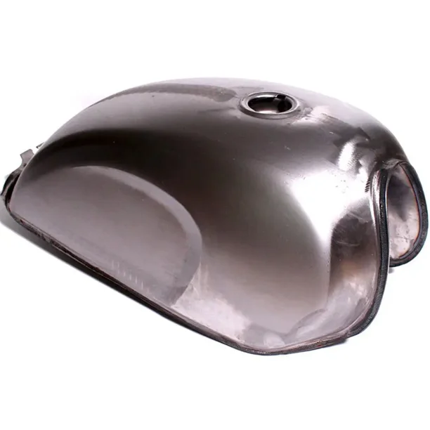 9L Cafe Racer Gas Fuel Tank Motorcycle Gasoline Tank Raw Bare Metal ...