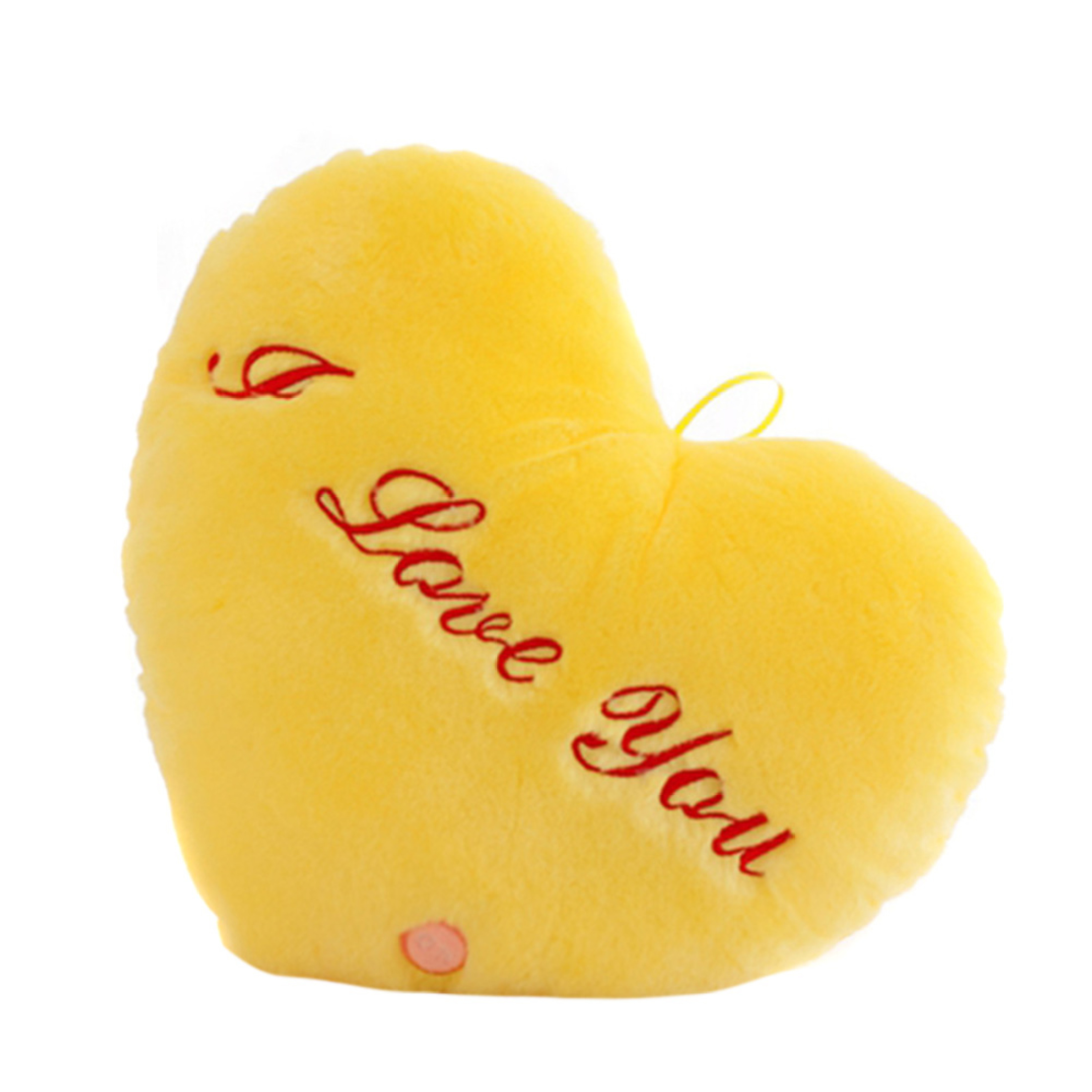 EUBUY Creative Plush Toy LED Luminous Love Pillow I LOVE YOU Cute Doll ...