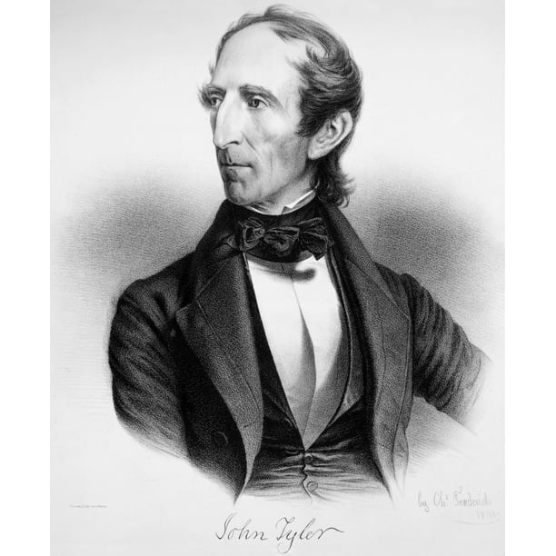 John Tyler (1790-1862). /Ntenth President Of The United States ...