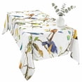 Bird Leaf Table Cloth Waterproof Tablecloths, Spring Summer Tree Branch ...