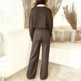 Simple Design Women's Suit 2 Piece Outfit Splicing Fake Two Piece ...