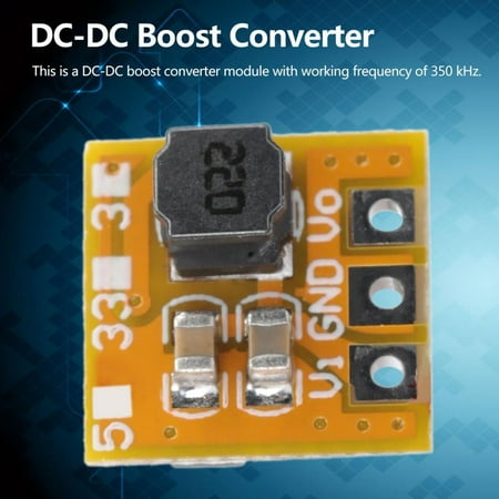 Loewten Ultra Small Size Boost Module, 5V Boost Converter, For Aa, Aaa ...