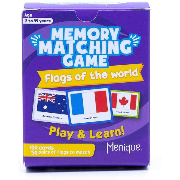KSCD, Flags of The World, Memory Matching Game - Walmart.ca