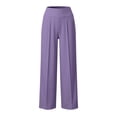 Athletic Pants For Women Solid Color Fashion Sweatpants Elastic Waist ...