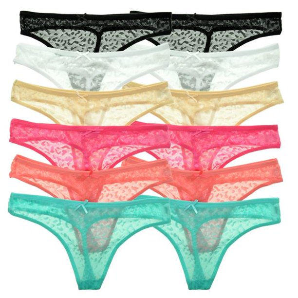 DDI 2358099 Leopard Mesh G-Strings, Assorted Color - Assorted Size ...
