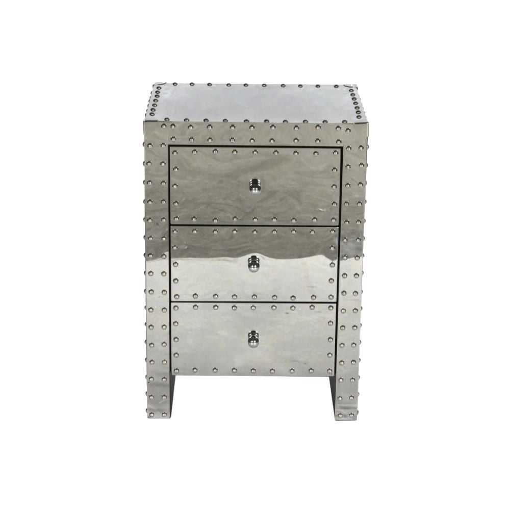 Click here for Take Me Home Furniture Stainless Steal Nightstand... prices