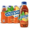 Snapple Peach Tea, 16 fl oz glass bottles, 12 pack - Walmart.com