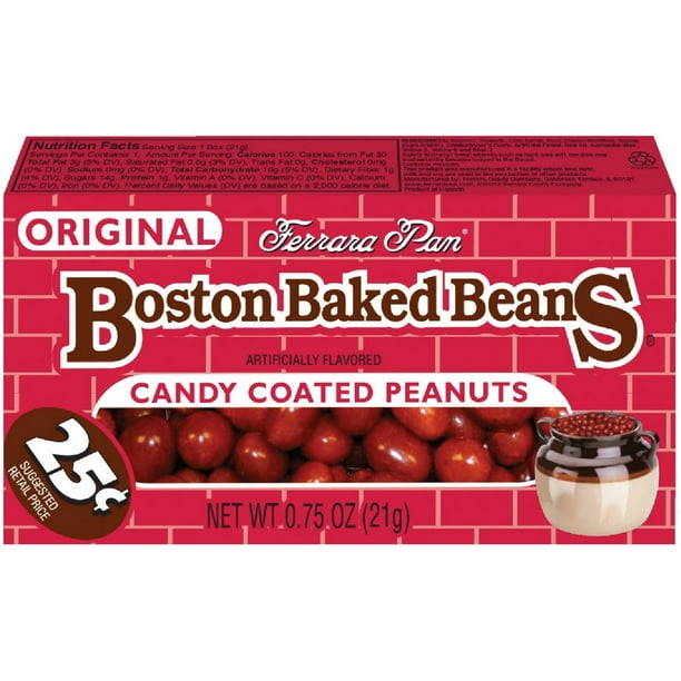 Ferrara Pan Candy Covered Peanuts 0.8 Oz. Boston Baked Beans 123094 ...