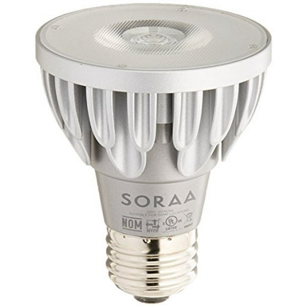 SORAA 10.8W LED PAR20 3000K VIVID 36 DIM - Walmart.com - Walmart.com