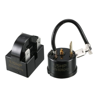 Uxcell Refrigerator Relay 22 Ohm 4 Pin Compressor Thermal Overload Protector - Walmart.com