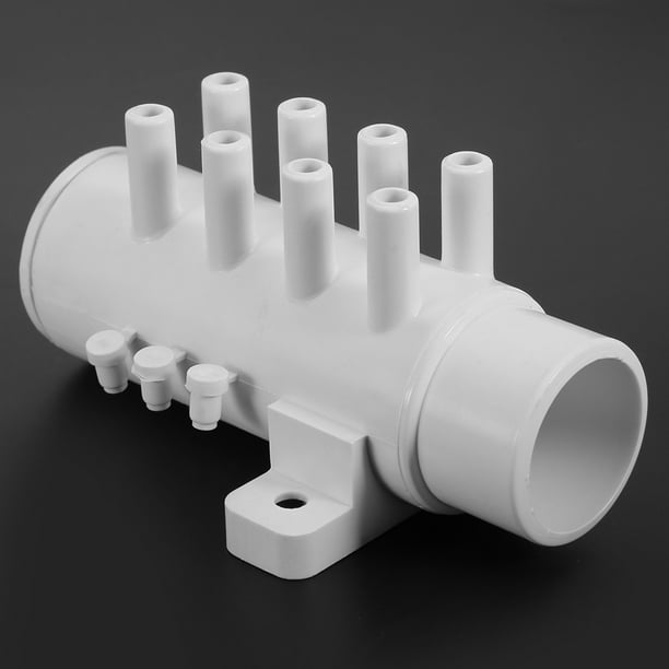 LYUMO Hot Tub Plumbing Manifold,Hot Spring Tub PVC Water Pipe 8 Port ...