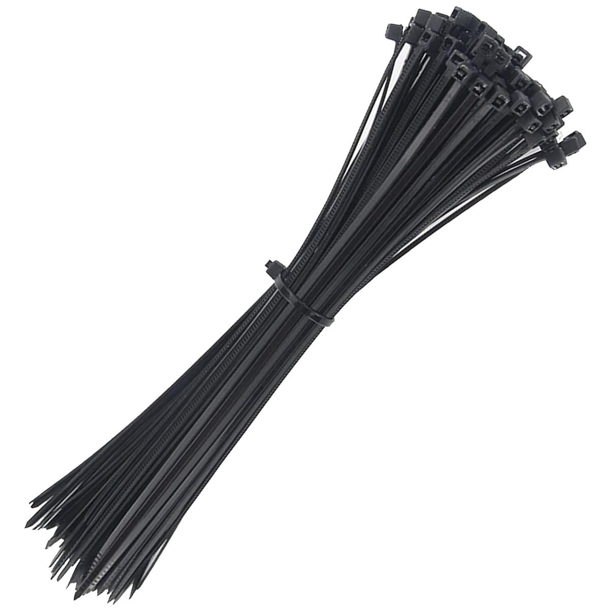 Cinchos de Colores ZinchoColorsBlack 100Pzas 20cm 2.5mm Negro Nailon ...