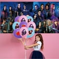 Descendants Birthday Party Supplies Balloons Paper Plates Decoration ...