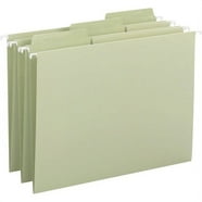 Nature Saver, NAT01058, Recycled Gray/Green Classification Folders, 10 ...