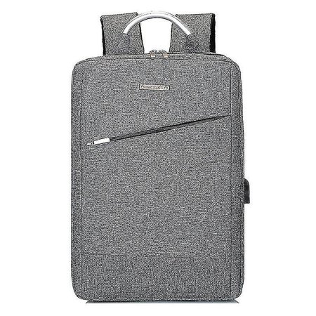 Backpacks grey 15in knapsack durable polyamides and nylon backpack for ...