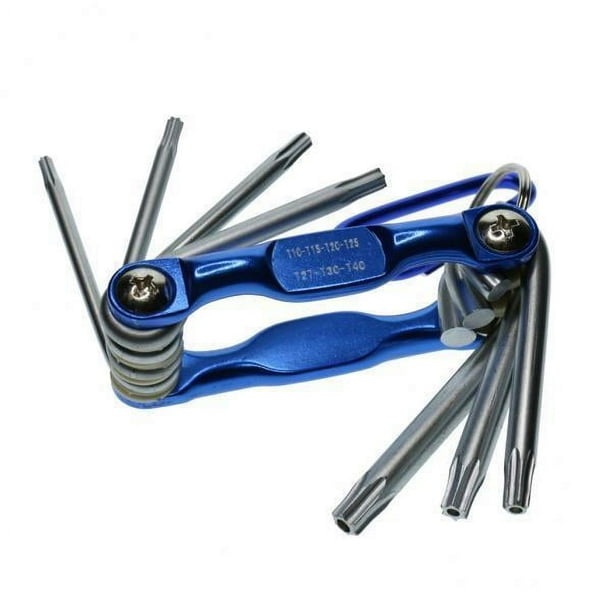 2x 7pcs de Llaves Plegable Portátil Estrella Accesorios de Manualidad ...