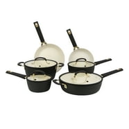 Free Shipping! The Pioneer Woman Ceramic Cookware Set 12-Piece Non ...