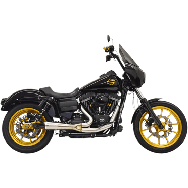 Bassani The Ripper Stainless Short Road Rage 2-into-1 Exhaust System ...