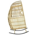 Dextrus Cozy Rocking Egg Chair for Small Balcony or Garden, Unique ...