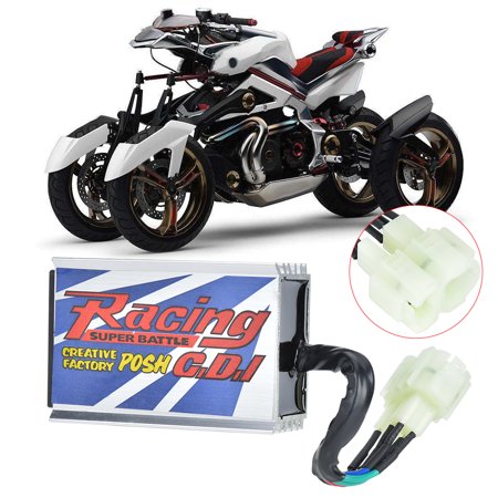 Digital Cdi Ignition Unit 4 PIN 2 PIN Performance Ignition CDI Unit GY6 ...