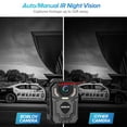 BOBLOV 1440P Body Camera with Audio, Night Vision, 2 Batteries, File ...