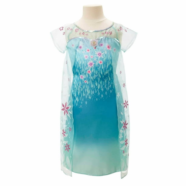 Disney Frozen Fever Elsa Dress - Walmart.com - Walmart.com