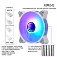 PC Fans 120mm Rgb Ar12pro Branco Case Coolers Argb Fan 5v3pin Aura Sync ...