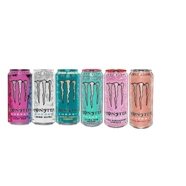 Monster Energy Ultra Variety Pack, Blue Hawaiian, Ultra Vice Guava ...