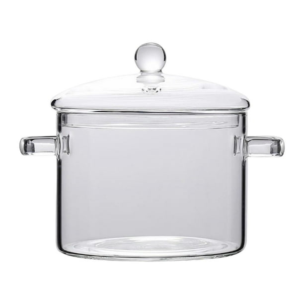 Glass Ramen Bowl with Lid And Handle, Microwave Glass Soup Bowl Mixing ...