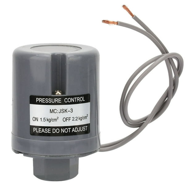 Water Pump Pressure Controller,220V G3/8" Female Thread Automatic Pressure Controller Pump ...