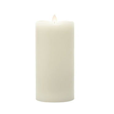 Whitehurst Battery Operated Flameless LED Pillar Candle - 5" - White ...