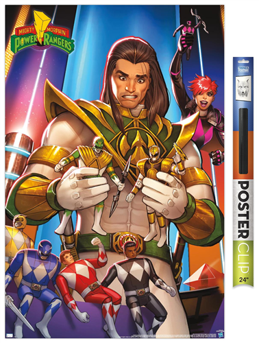 Power Rangers - Retro Wall Poster, 22.375" x 34" - Walmart.com