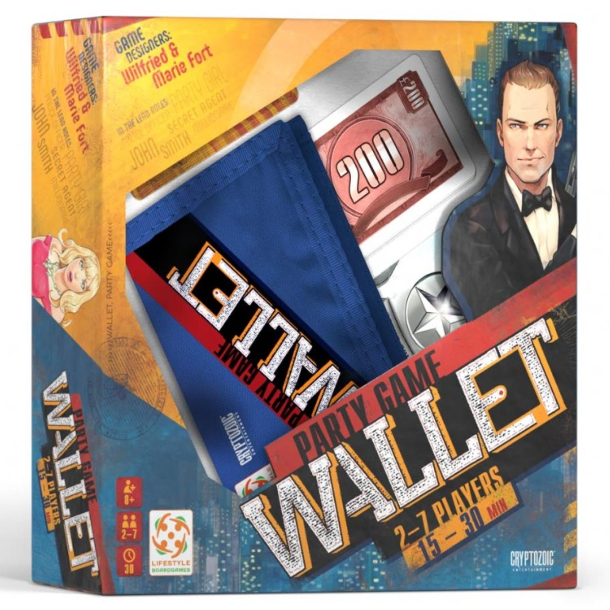 Cryptozoic Entertainment Wallet BOARD Game - Walmart.com