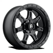 Fuel D786 Unit 17X9 6X135 1Et 125.1Cb Matte Black With Matte Black Ring ...