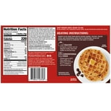Premier Protein Frozen Chocolate Chip Protein Waffles, 9.87 oz Box, 8 ...