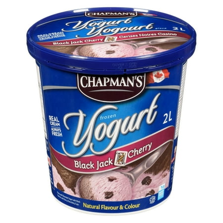 Chapman's Frozen Yogurt Black Jack Cherry, 2L - Walmart.ca